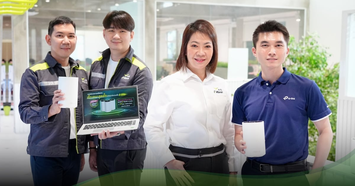 AIS Fibre is true number one of Home Internet services, shipping cutting-edge WiFi 6E Partnering ...